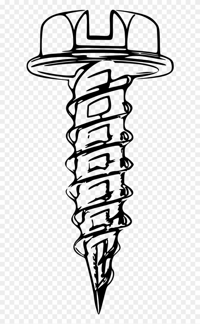 Screw Vector Png