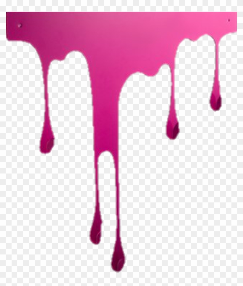 #border #edging #frame #pink #paint #dripping #drip - Pink Paint Drip ...
