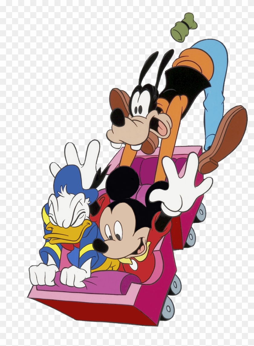 Mickey On A Rollercoaster, HD Png Download - 900x1200(#2866634) - PngFind
