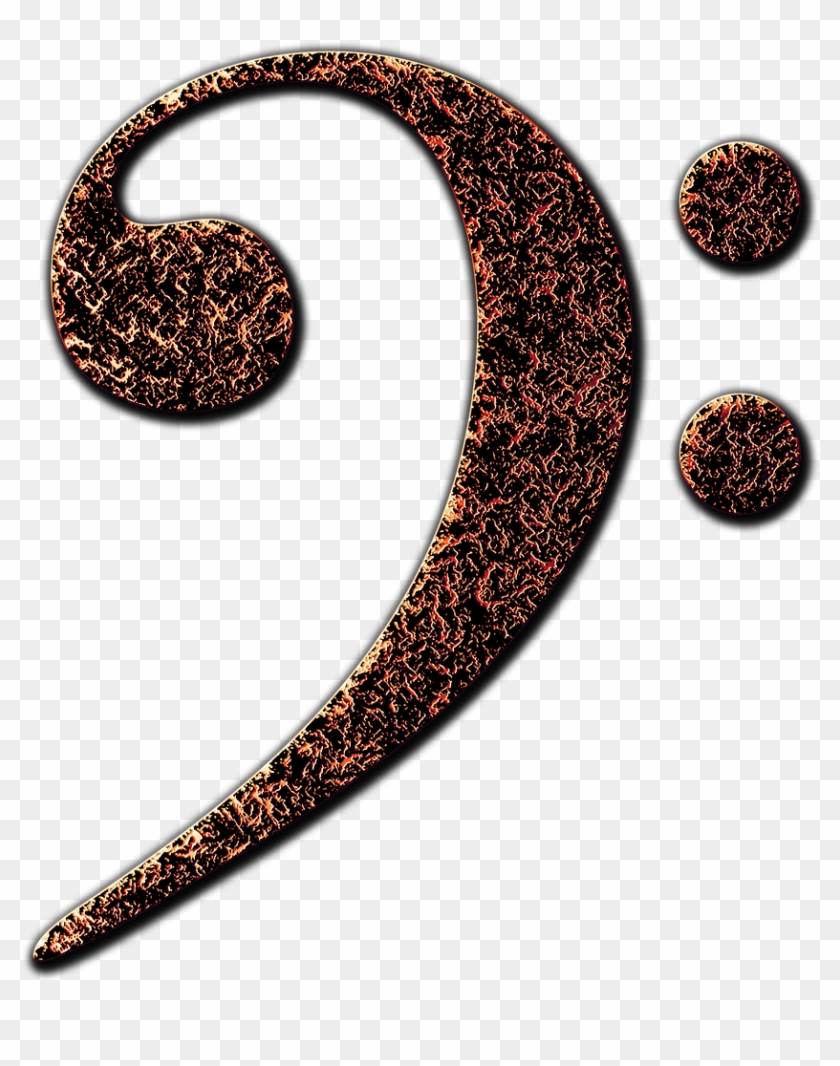 Bass Clef Music Clef Symbol Png Image - Bass Clef Color Png ...