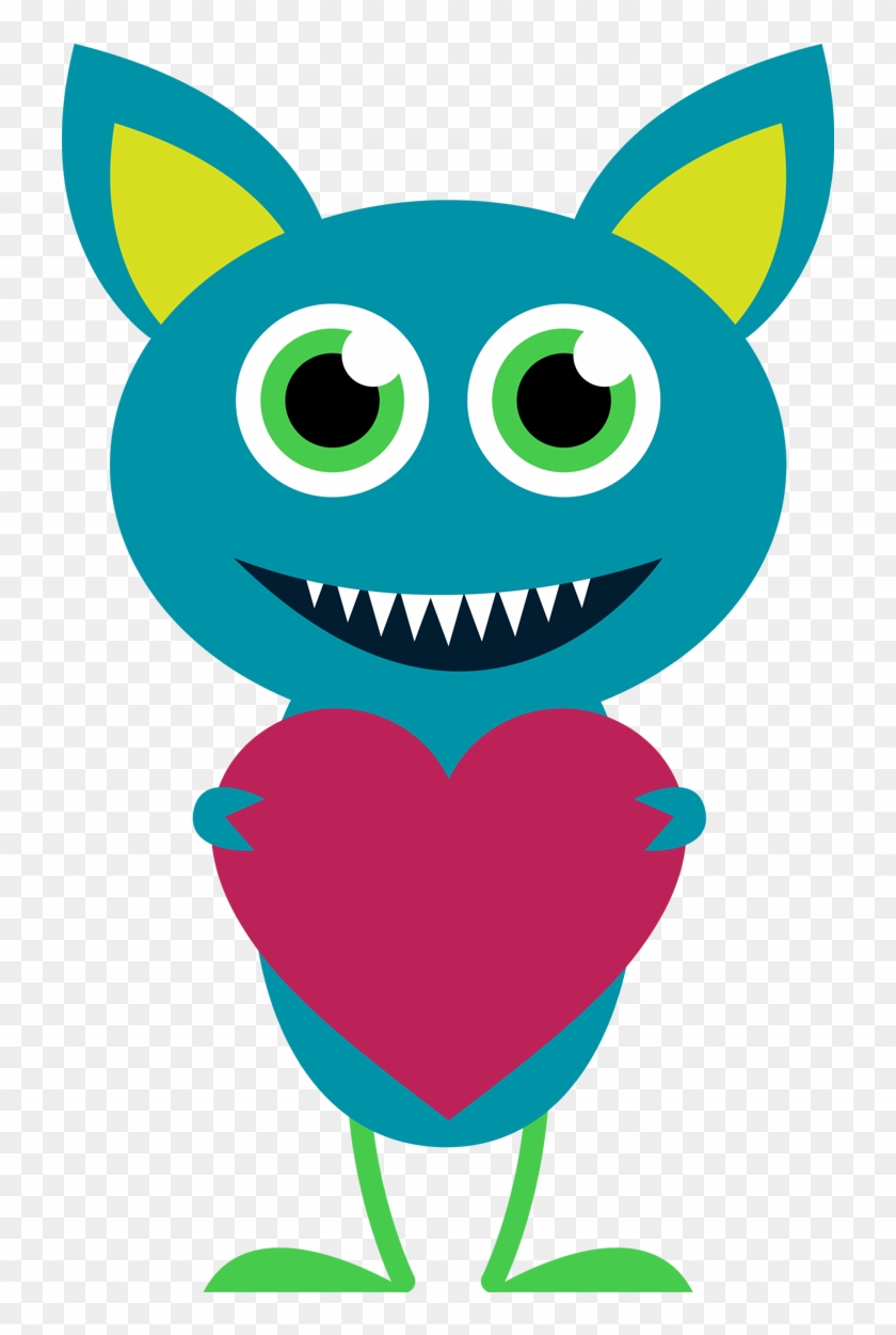 Nice Clip Art Valentine Png - Love Monster Clip Art, Transparent Png ...