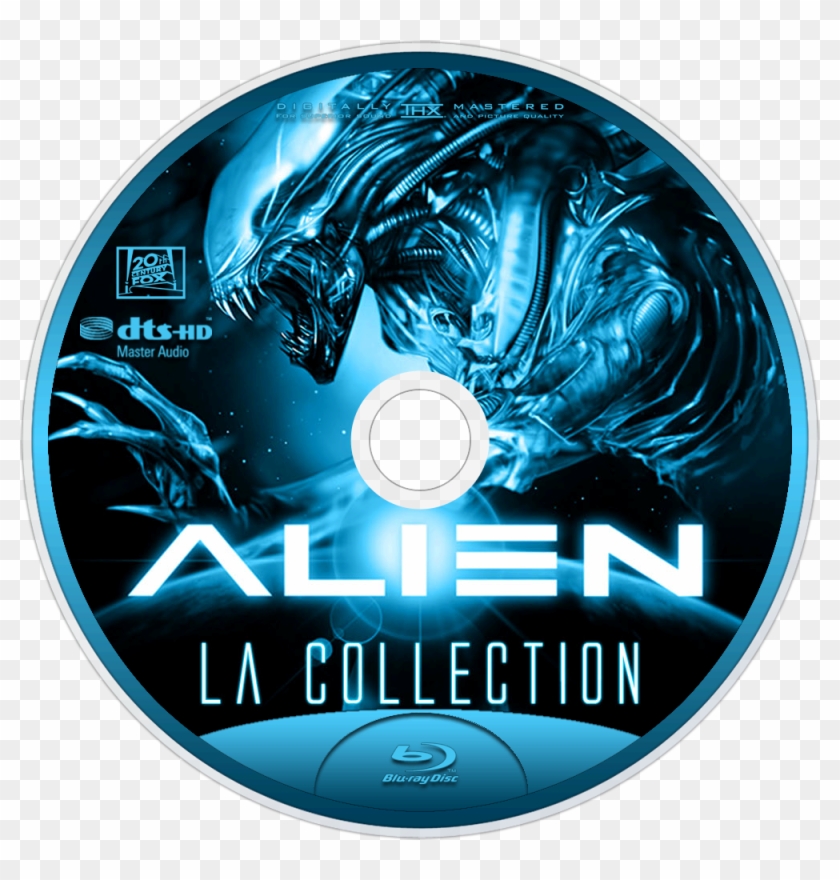 Alien Collection Bluray Disc Image - Alien, HD Png Download - 1000x1000 ...