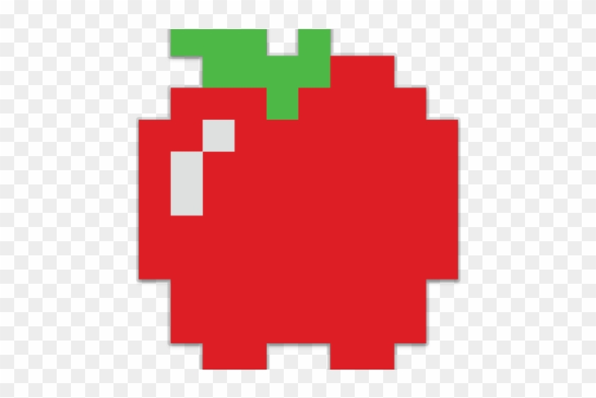 8 Bit Clipart Pac Man - Pac Man Apple Transparent Background, HD Png ...