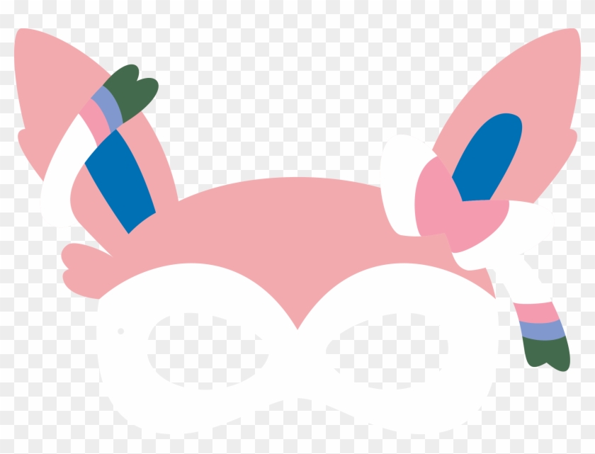 Pokemon Mask Template 153413 Pokemon Masks Printable HD Png Download 