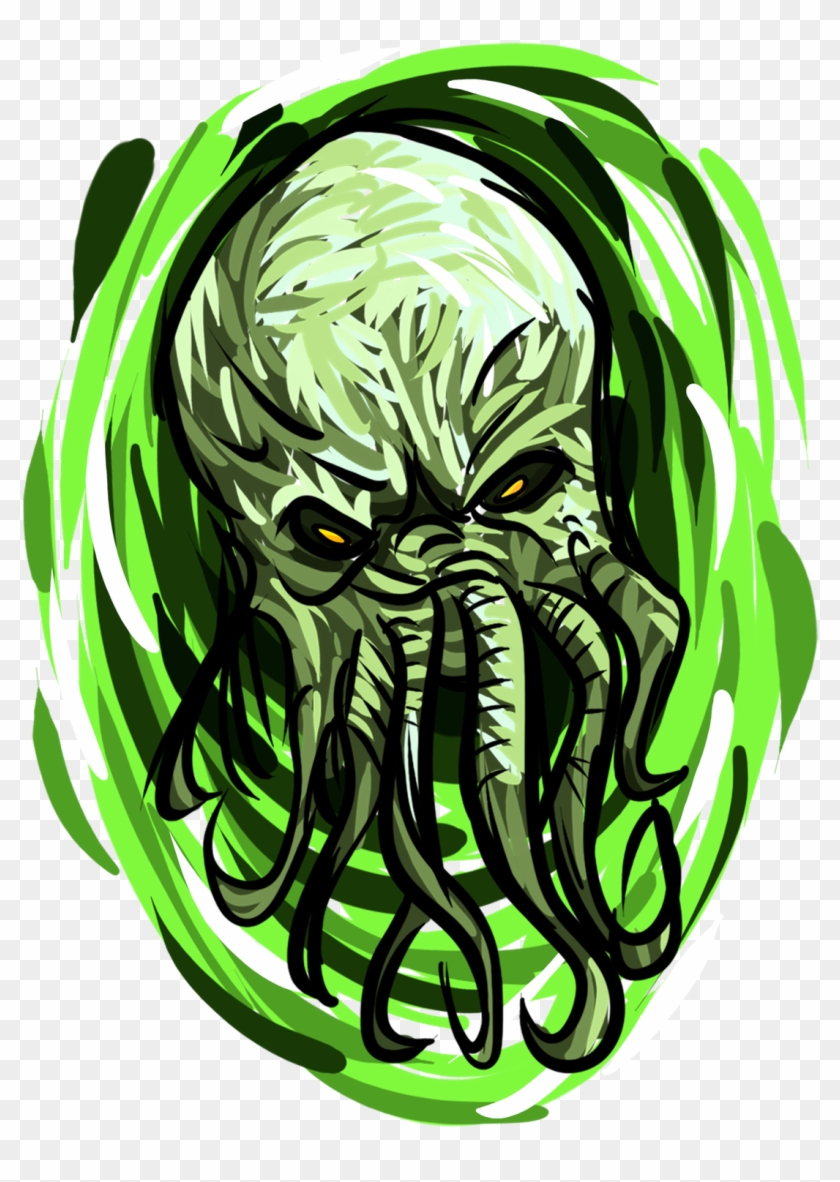 Cthulhu , Png Download - Illustration, Transparent Png - 1093x1487 ...