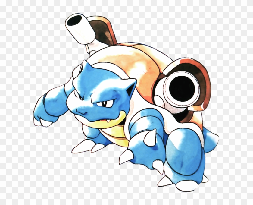 Blastoise Png File - Pokemon Blue Version, Transparent Png - 624x600 ...