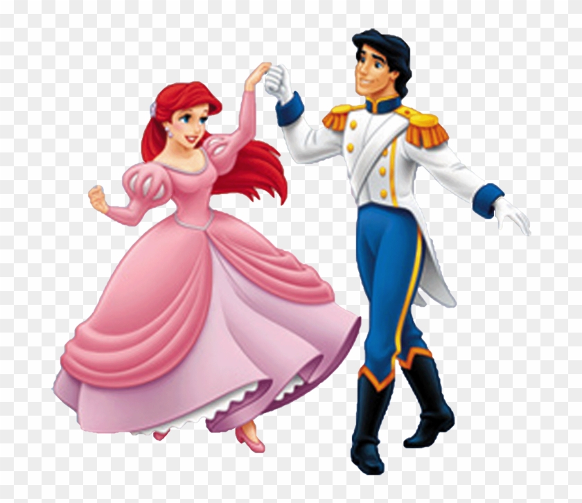 Ariel - Princess Ariel And Prince Eric, HD Png Download - 720x668 ...