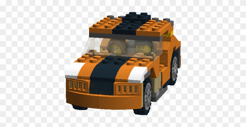 Sunset Minifig Car W Roof Front - Lego, HD Png Download - 1366x607 ...