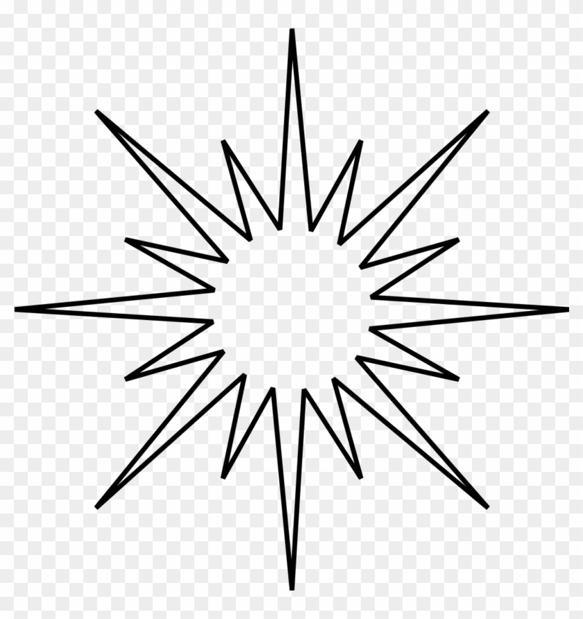 Png For - 16 Pointed Star, Transparent Png - 1046x1061(#2949595) - PngFind
