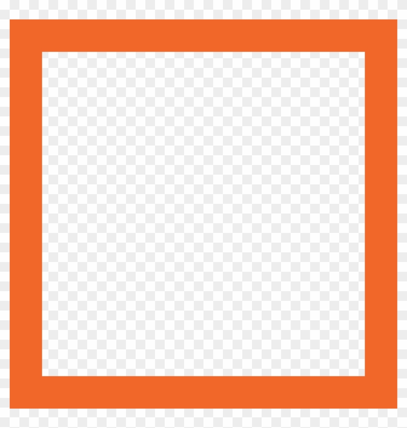 Orange Outline - Orange, HD Png Download - 2992x3000(#2949758) - PngFind