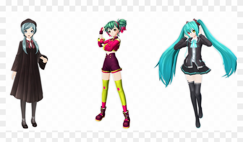 Project Diva - Miku Hatsune Module, HD Png Download - 800x414(#2952931 ...