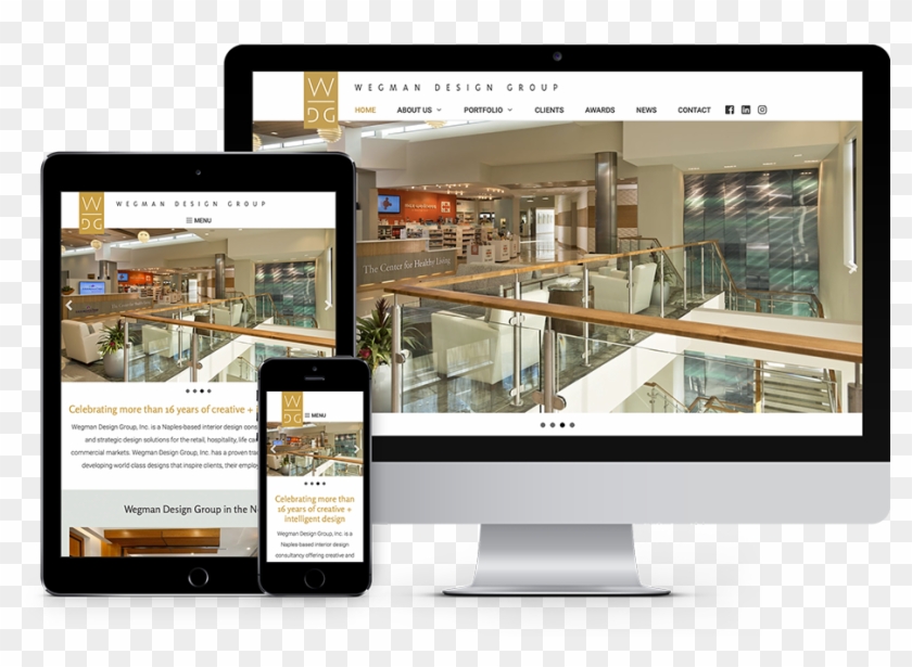 Responsive Website Design - Web Design, HD Png Download - 989x650 ...