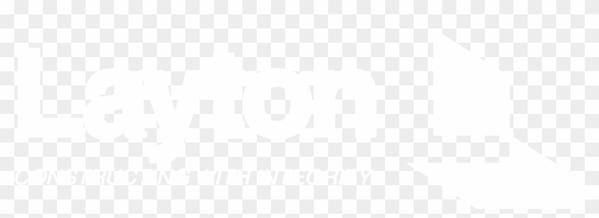 Layton Construction Logo Reversed In Png Format - Layton Construction ...