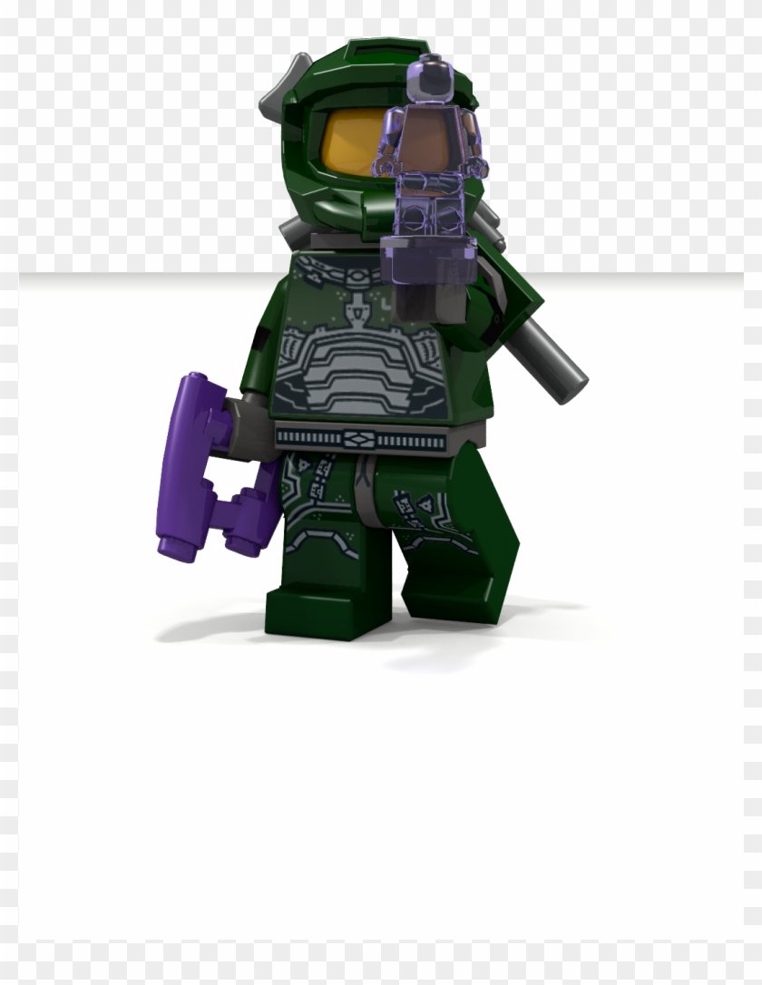 Lego Master Chief (render, - Action Figure, HD Png Download - 1080x1920 ...