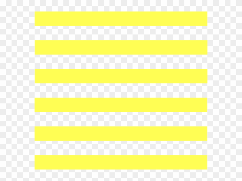 Yellow Horizontal Stripes Svg Clip Arts 600 X 550 Px - Colorfulness, HD ...