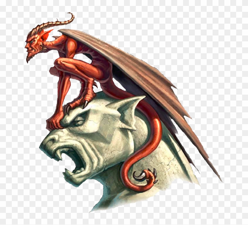 Devil%2c - Imp - 01 - Imp Pathfinder, HD Png Download - 673x681 ...