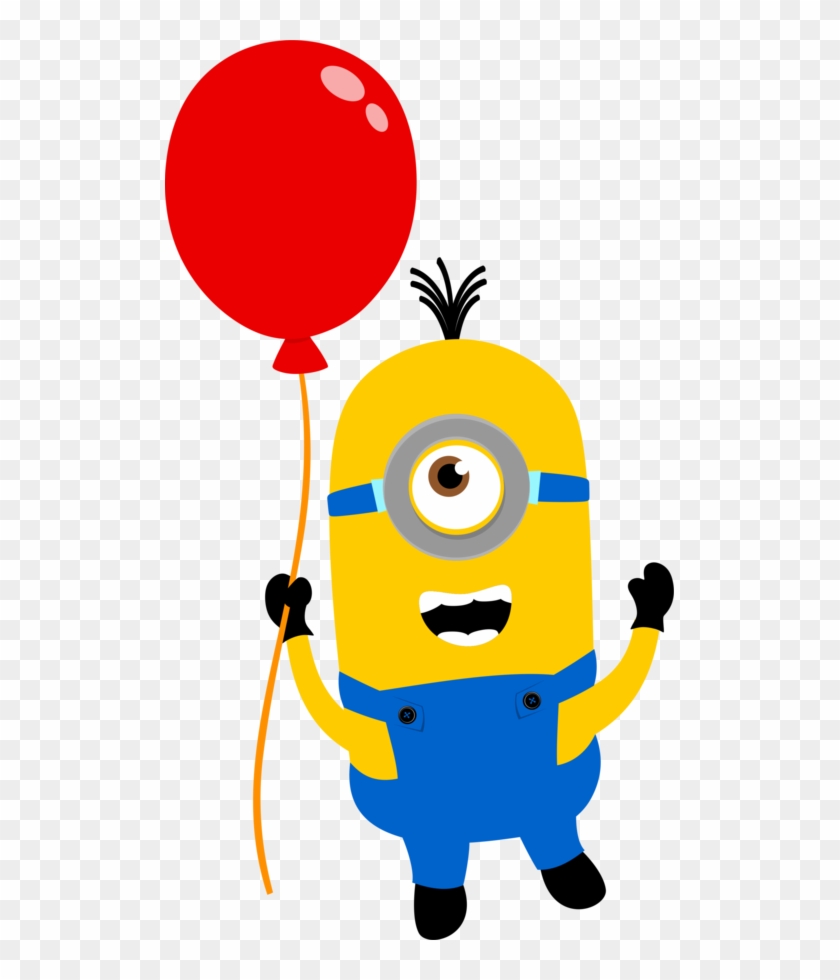Minions Feliz Cumpleacbos Png - Minions Con Globos Animados ...