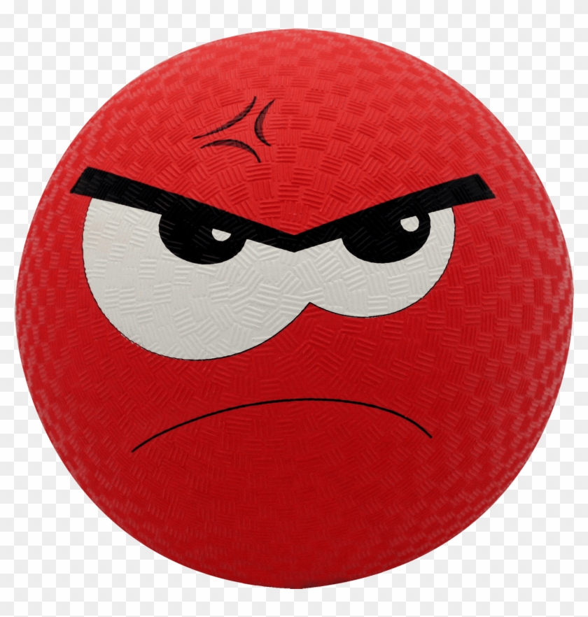 Emoji Playground Ball - Angry Emoji, HD Png Download - 1391x1395 ...