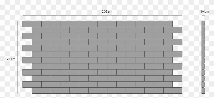 Brick Wall Png, Transparent Png - 2289x944(#2990475) - PngFind