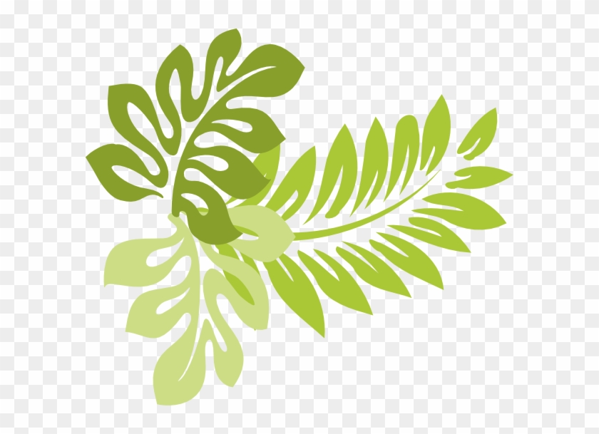 Tropical Leaves Clip Art 629701 - Tropical Leaves Clip Art, HD Png ...