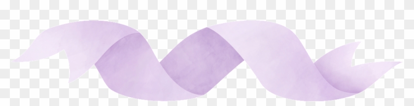 Delicate Purple Ribbon Transparent - Construction Paper, HD Png ...