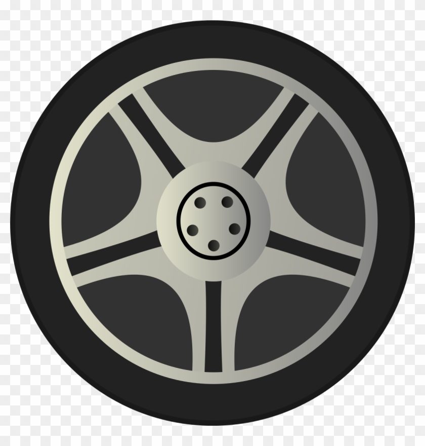Rims Side View Of Simple Car Tires - Maks, HD Png Download - 800x800 ...