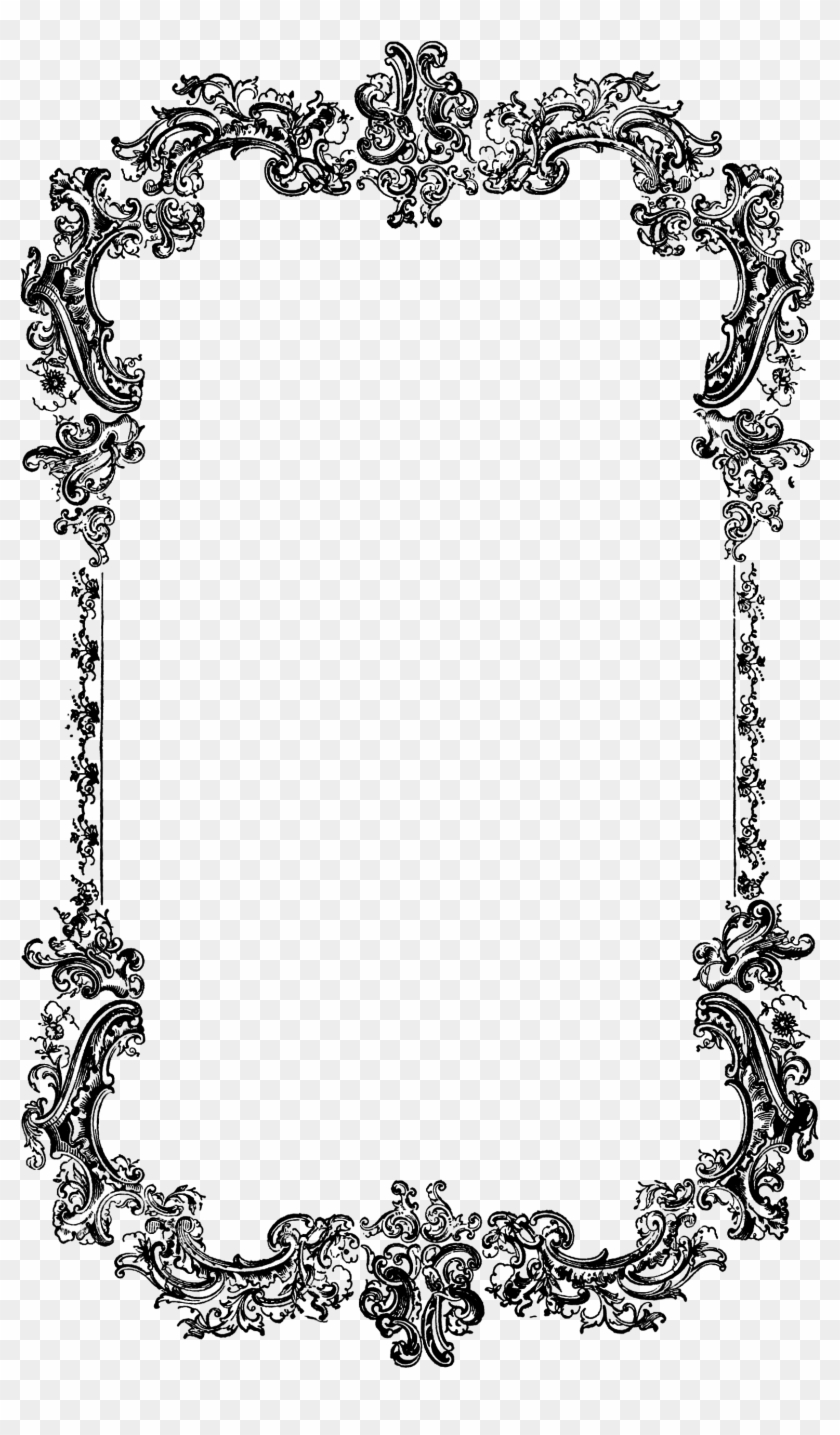 Decorative Vintage Border Clip Art Image Oh So Nifty - Vintage Border ... Decorative Vintage Border Clip Art Image Oh So Nifty - Vintage Border ...