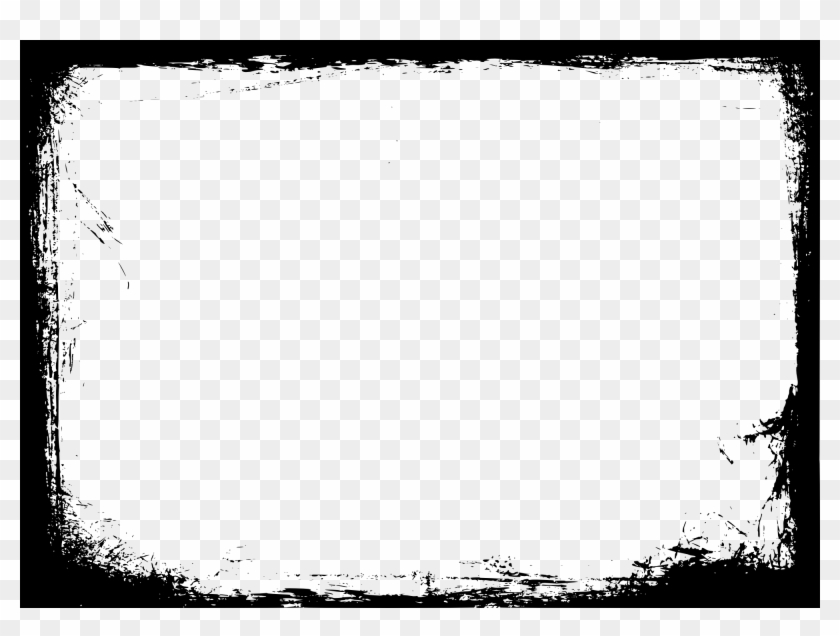 10 Rectangle Grunge Frame Vol - Illustration, HD Png Download ...
