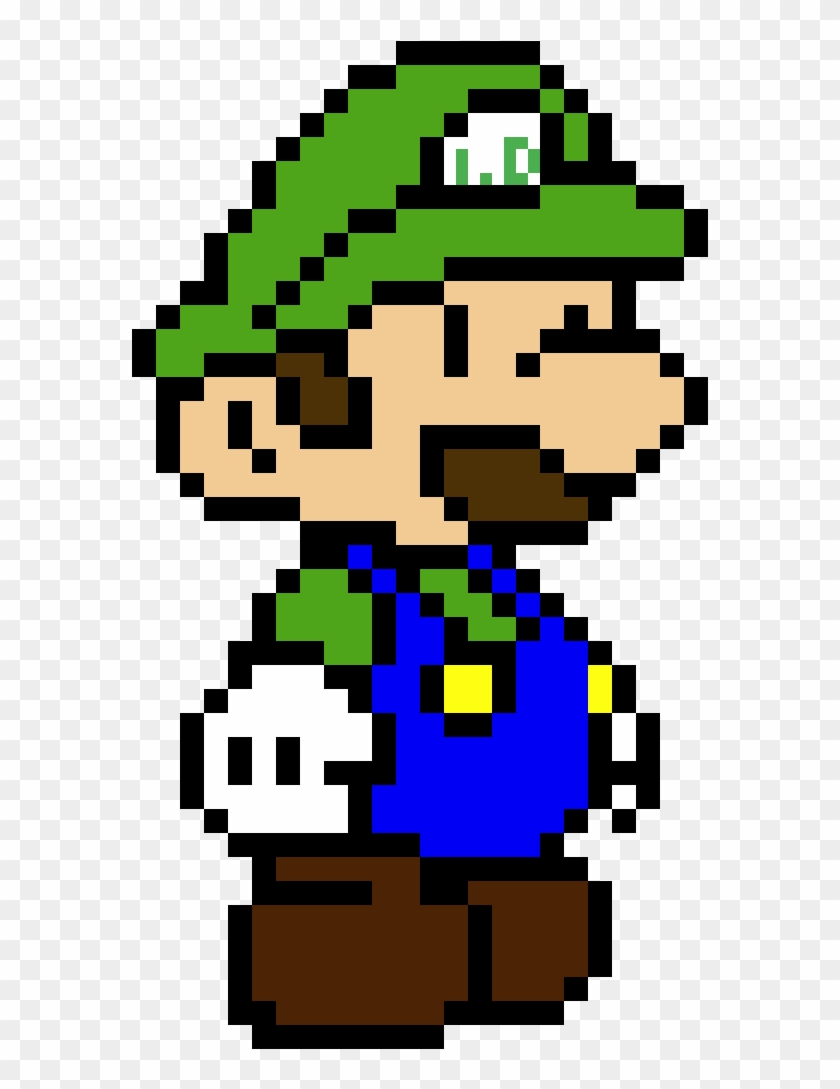 Graph Paper Drawing Mario