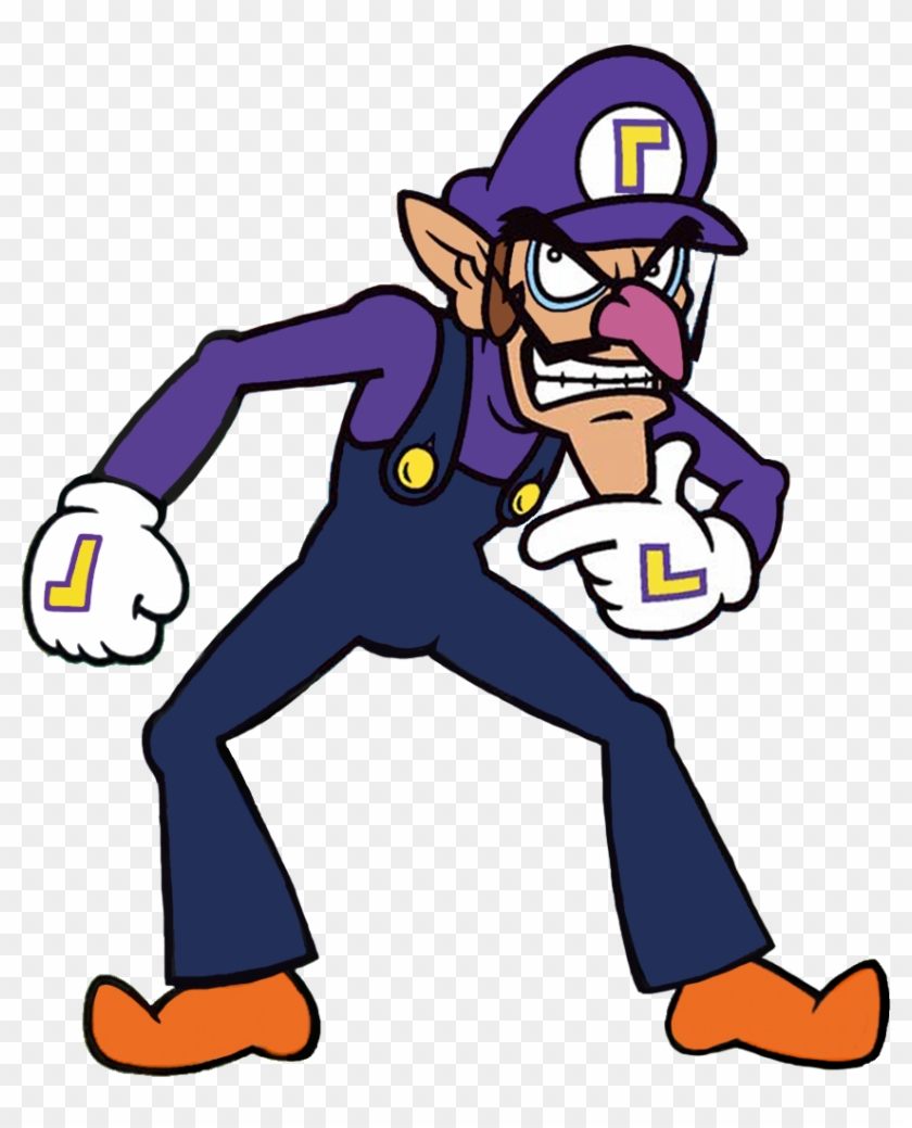 Waluigi's Cap Redesigned By Koopshikinggeoshi - Waluigi 2d Png ...