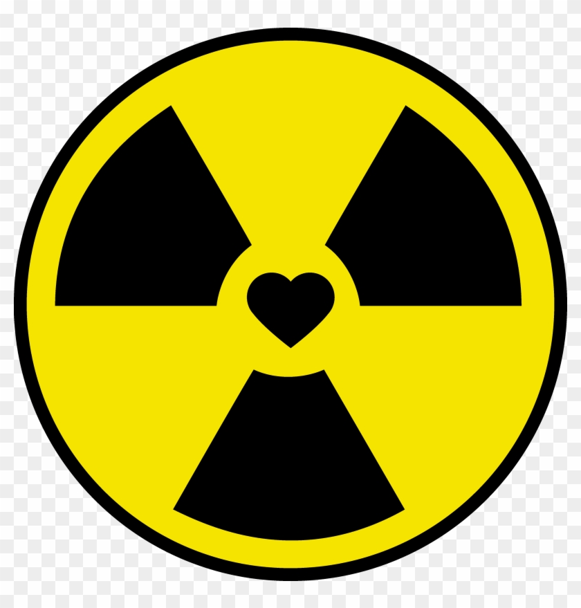 Toxic Heart - Radiation Signs, HD Png Download - 1600x1600(#307419 ...