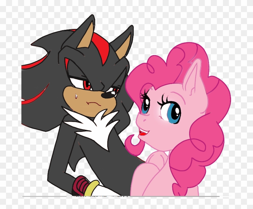Artist Needed Crossover Crossover Shipping Edgy Pinkie Pie And Sonic Hd Png Download