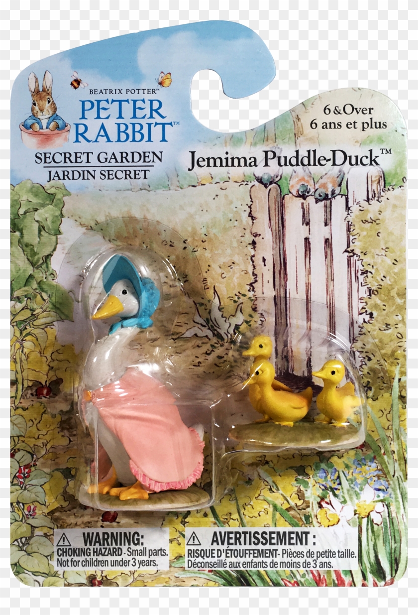 Peter Rabbit Secret Garden Small Figurine Jemima Puddle - Peter Rabbit ...