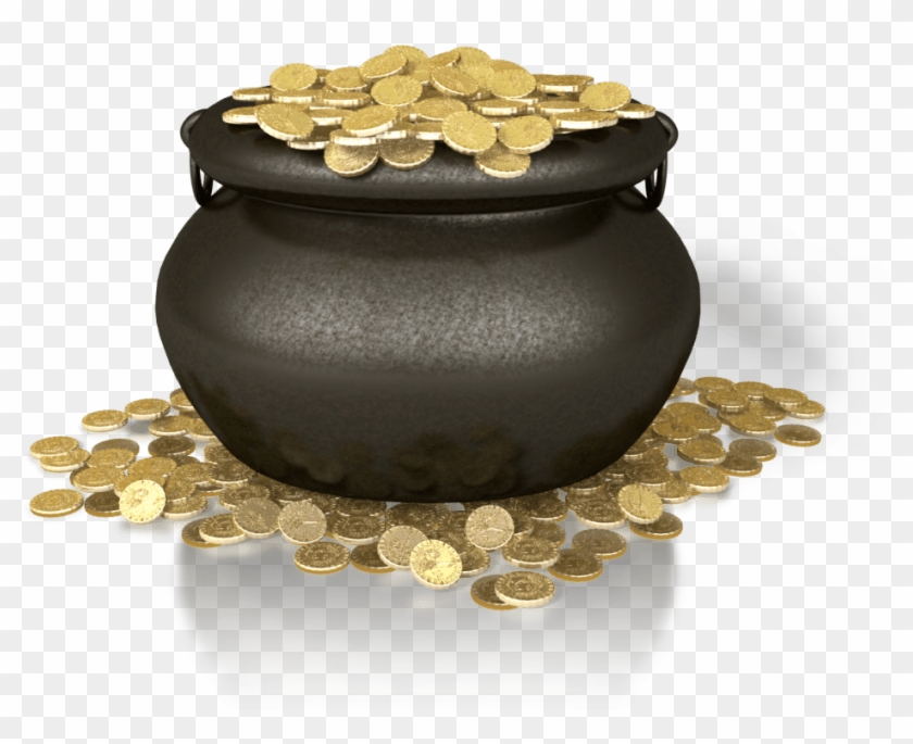 Pot Of Gold Coins