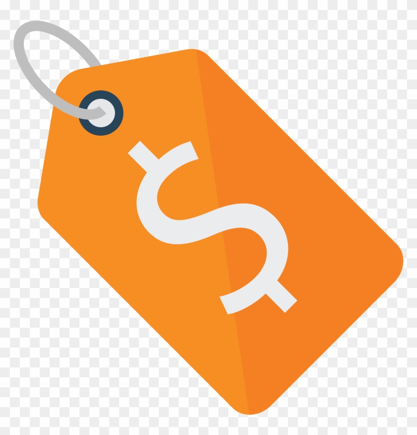 Orange Price Tag Png