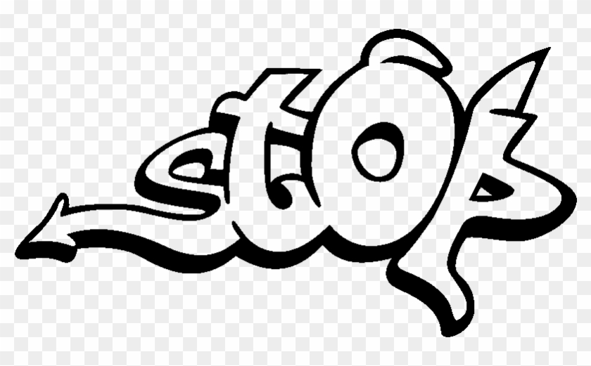 Sticker Graffiti Stop - Graffiti Stop, HD Png Download - 800x800 ...
