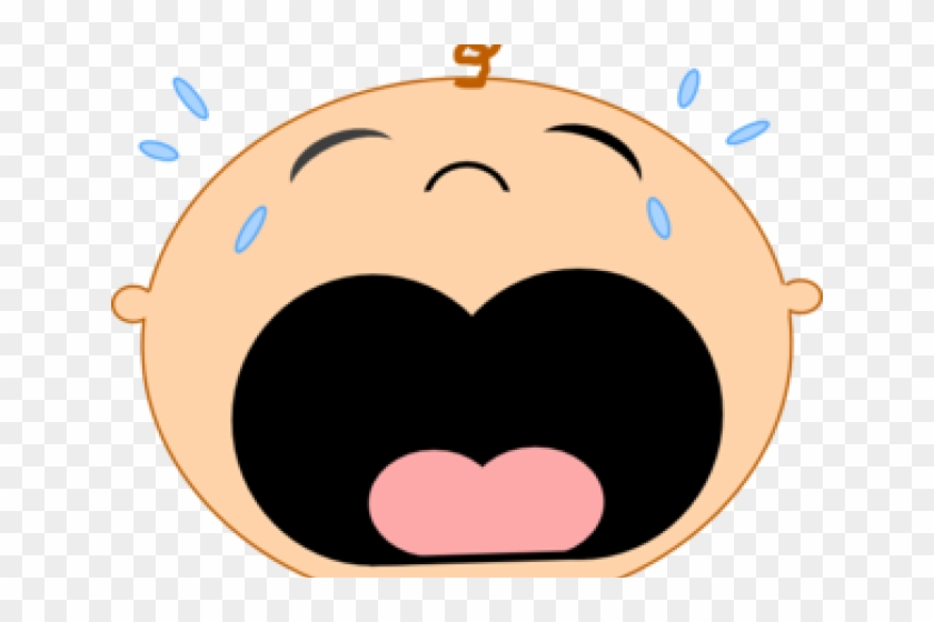 Tear Clipart Wail - Baby Crying Clip Art, HD Png Download - 640x480 ...