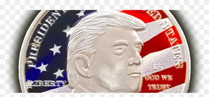 Donald Trump , Png Download - Coin, Transparent Png - 1848x775(#3018427 ...