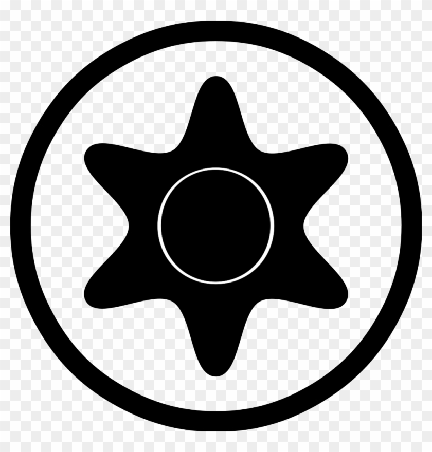 File - Screw Head - Ttap - Svg - Wikimedia Commons - Torx Screw Head ...