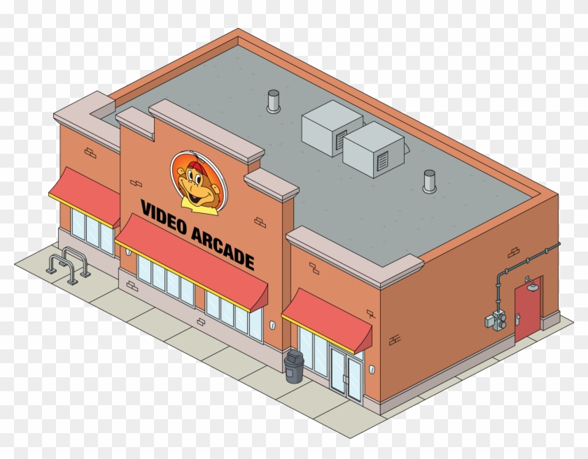 Arcade Building Clipart Icons