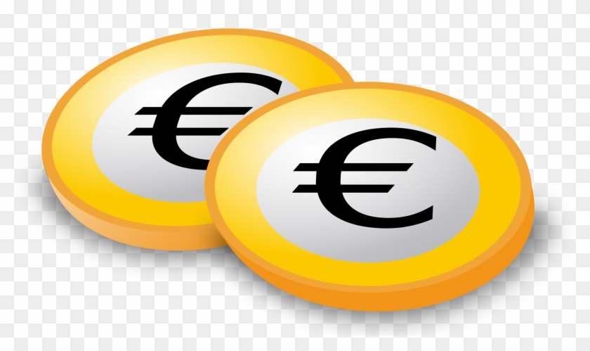 Euro Clipart - Euro Coins Cartoon, HD Png Download - 2400x1344(#3062191 ...
