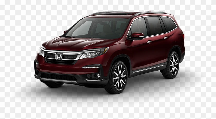 Deep Scarlet Pearl - 2019 Blue Honda Pilot, HD Png Download - 880x495 ...