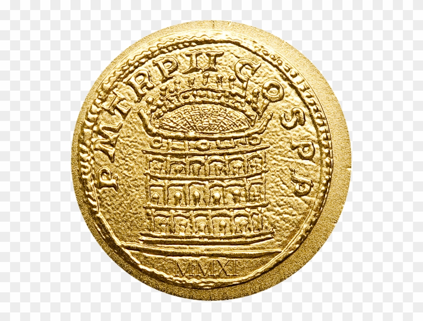 Colosseum - Ancient Roman Colosseum Coin, HD Png Download - 557x557 ...