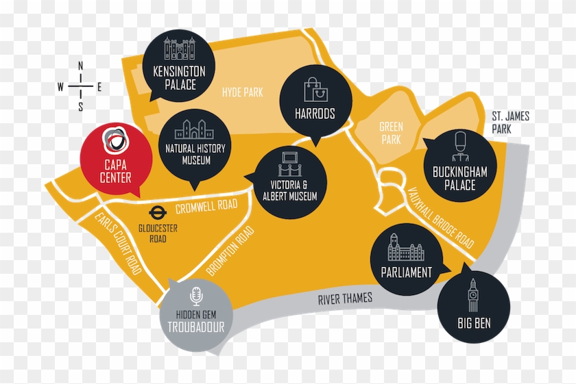 Study Abroad England - Capa London Center, HD Png Download - 712x481 ...