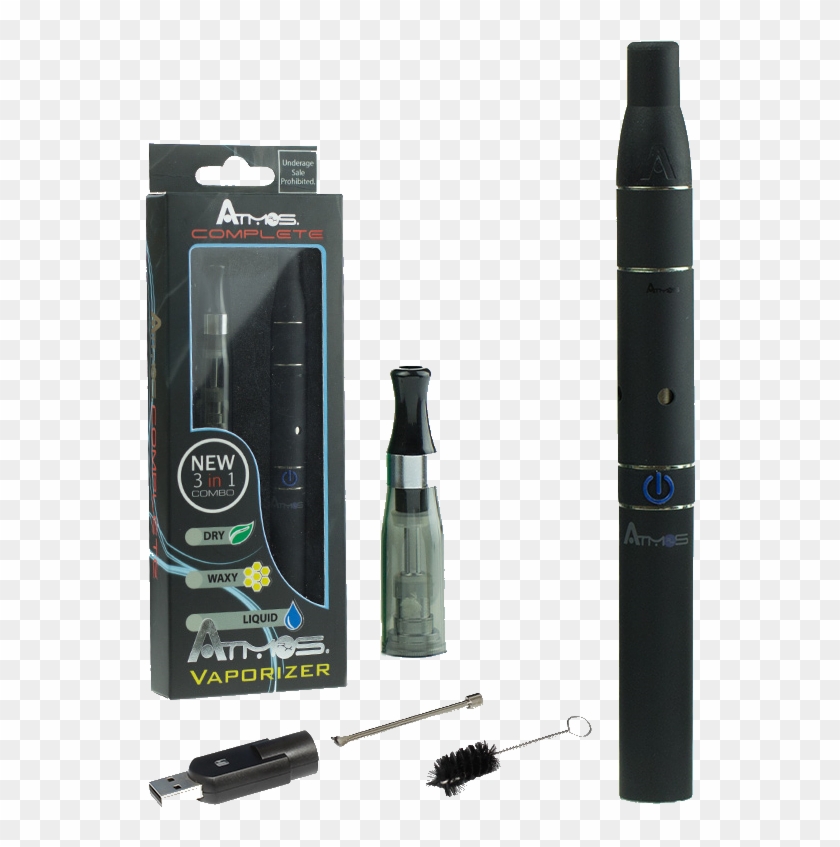 Atmosrx Complete Kit 3 In 1 Vape Pen - Atmos Complete 3 In 1, HD Png ...