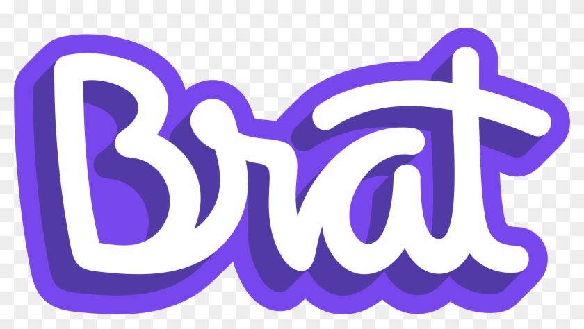 Brat Logo, HD Png Download - 8768x4536(#3082979) - PngFind