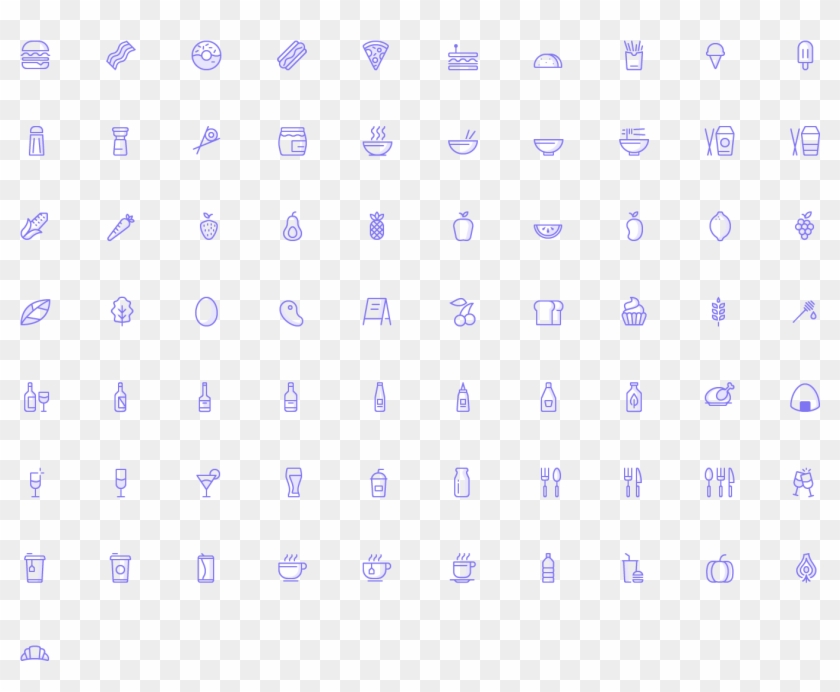 Food - Food Pattern Png Transparent, Png Download - 1360x1046(#3086294 ...