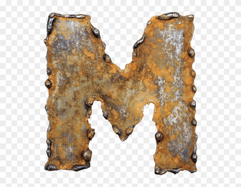 Metal Transparent Rust - Rusty Metal Font Letter, HD Png Download ...
