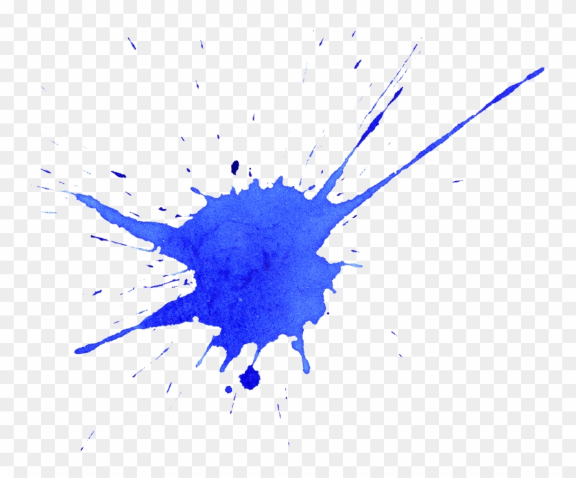 Blue-splat - Paintball Png, Transparent Png - 749x617(#315962) - PngFind