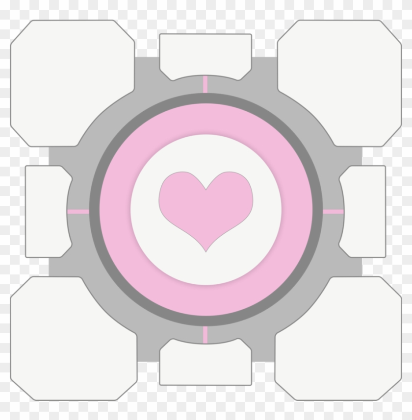 Companion Cube Png - Portal Companion Cube Png, Transparent Png ...
